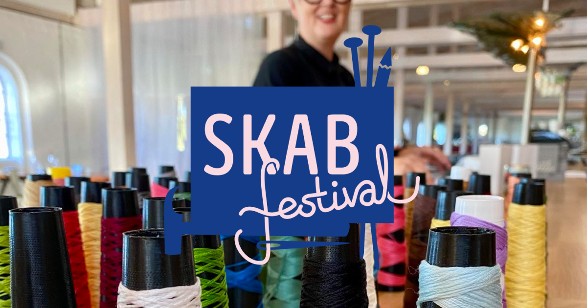 SKAB: Badass broderi, bajer & badges | Favrskov Bibliotekerne